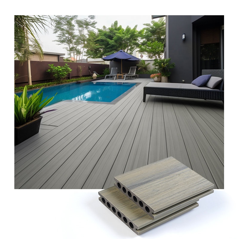 UV Resistant Waterproof Decking for Pool Outdoor WPC Decking - Jiangsu ...